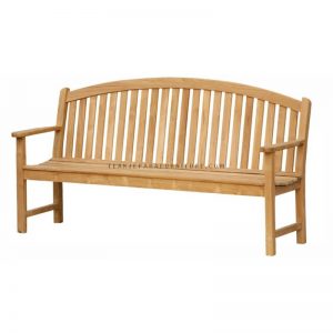 BOW BACK BENCH 120 CM - Teak Jepara Furniture