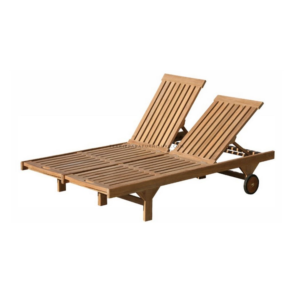CLASSIC SUN LOUNGER - Teak Jepara Furniture