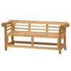 BOW BACK BENCH 120 CM - Teak Jepara Furniture