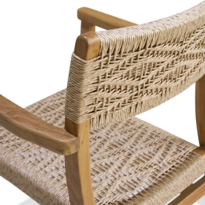 TEAK OUTDOOR MAUI PATIO DINING CHAIR - Teak Jepara Furniture