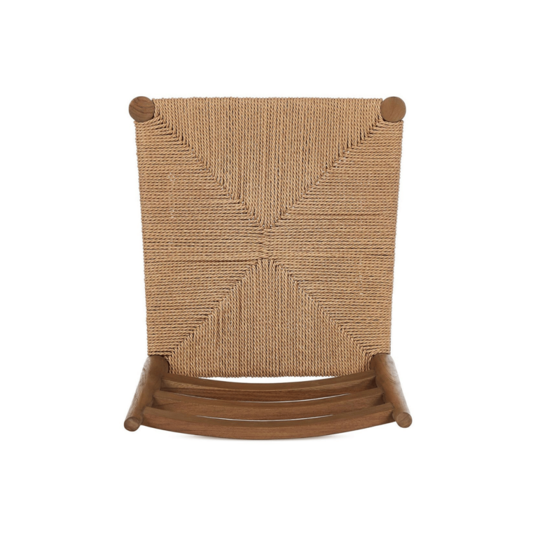 TEAK OUTDOOR LADDER BACK DINING CHAIR - Teak Jepara Furniture