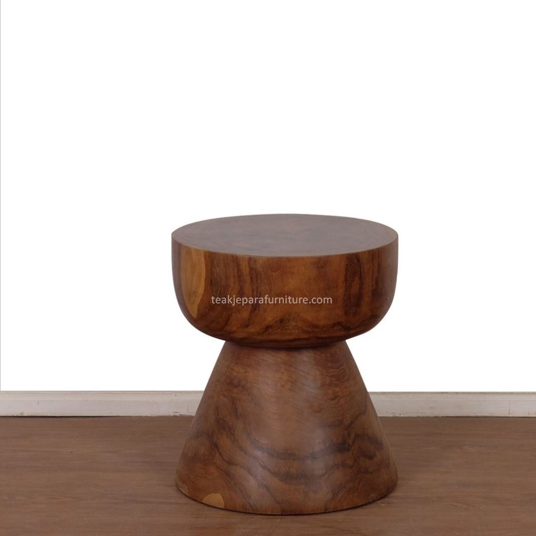 Wood Accent Stool