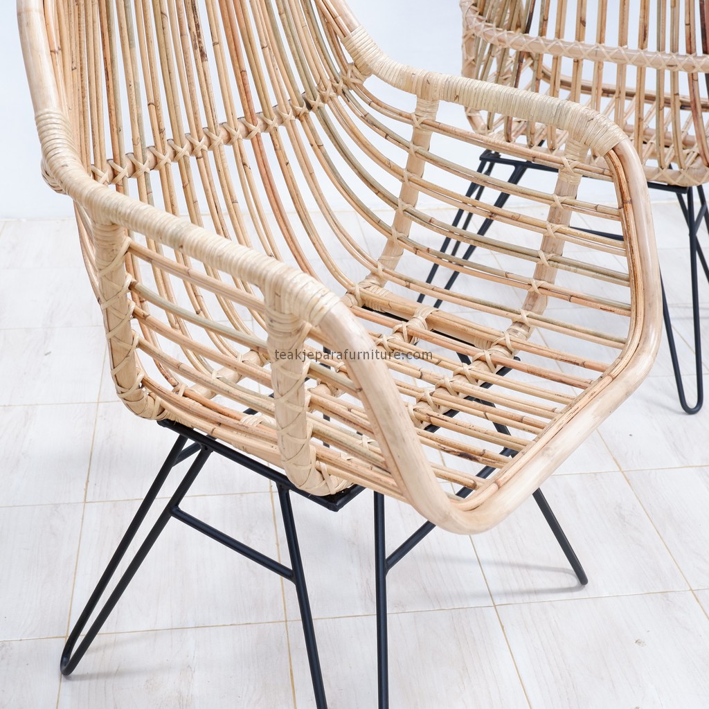 Rattan dining chair