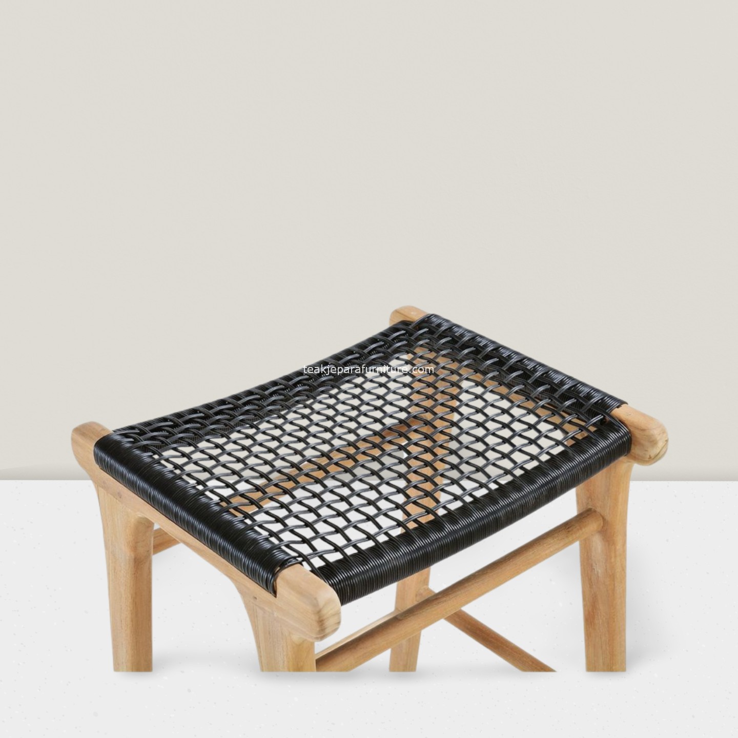 woven counter stool