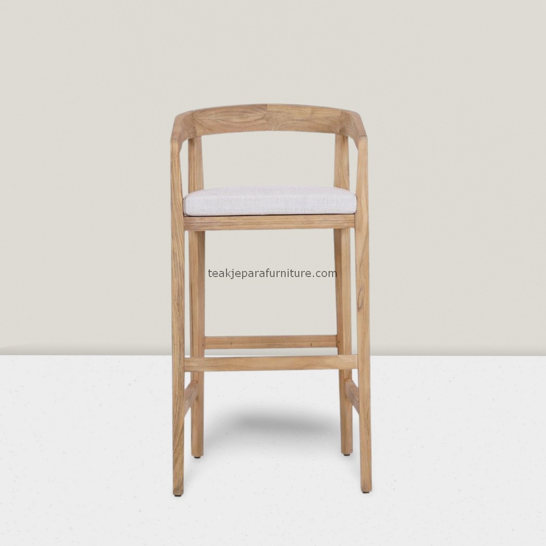 solid wood bar stools